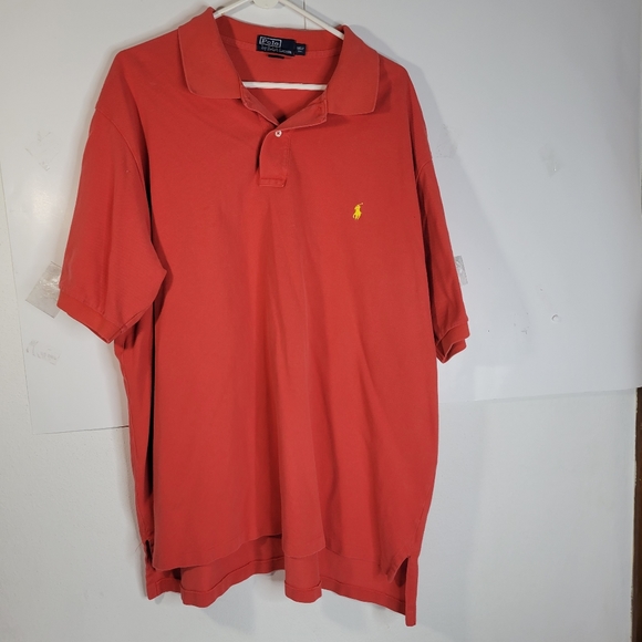 Polo Ralph Lauren | Shirts | Mens Polo By Ralph Lauren Red Knit Polo ...